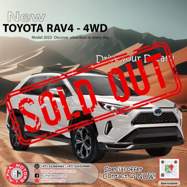 Toyota RAV4 2.5L 4WD GLE AT with Radar GCC Spec’s (2022 Model) (Sold ...